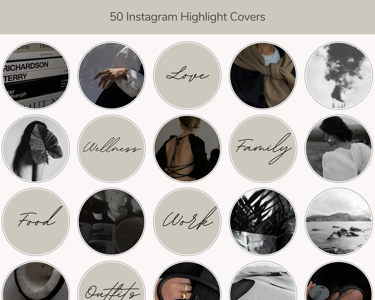 Aesthetic Instagram Highlight Covers - Atriel