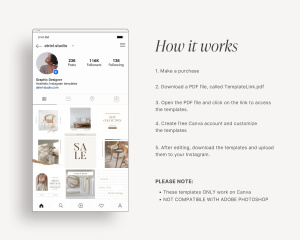 Aesthetic Instagram Post Templates - Atriel
