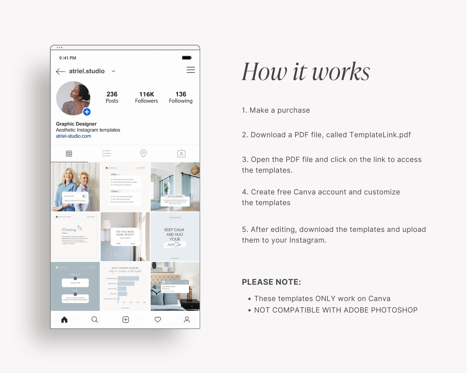 Canva Real Estate Templates Atriel