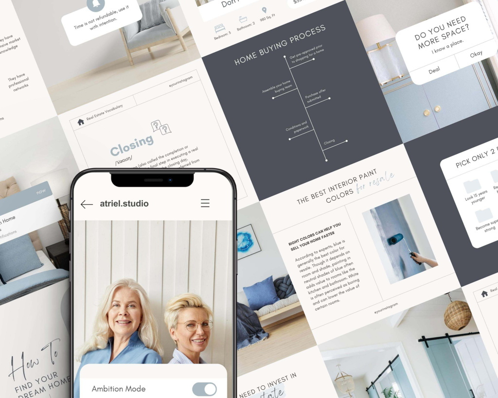 Canva Real Estate Templates – Atriel
