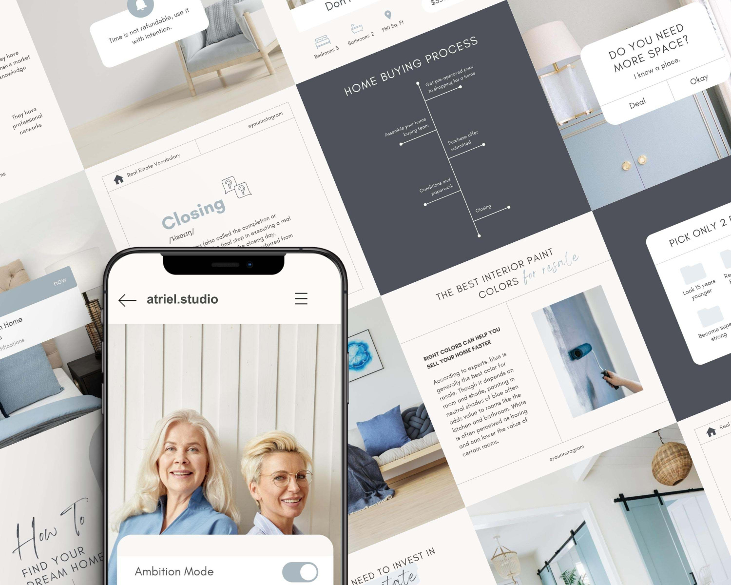 Canva Real Estate Templates Atriel