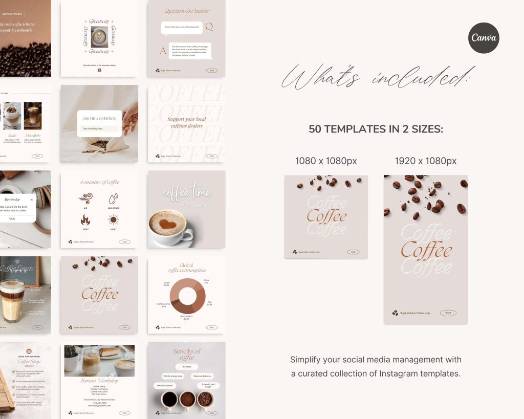 Instagram Coffee Posts – Atriel