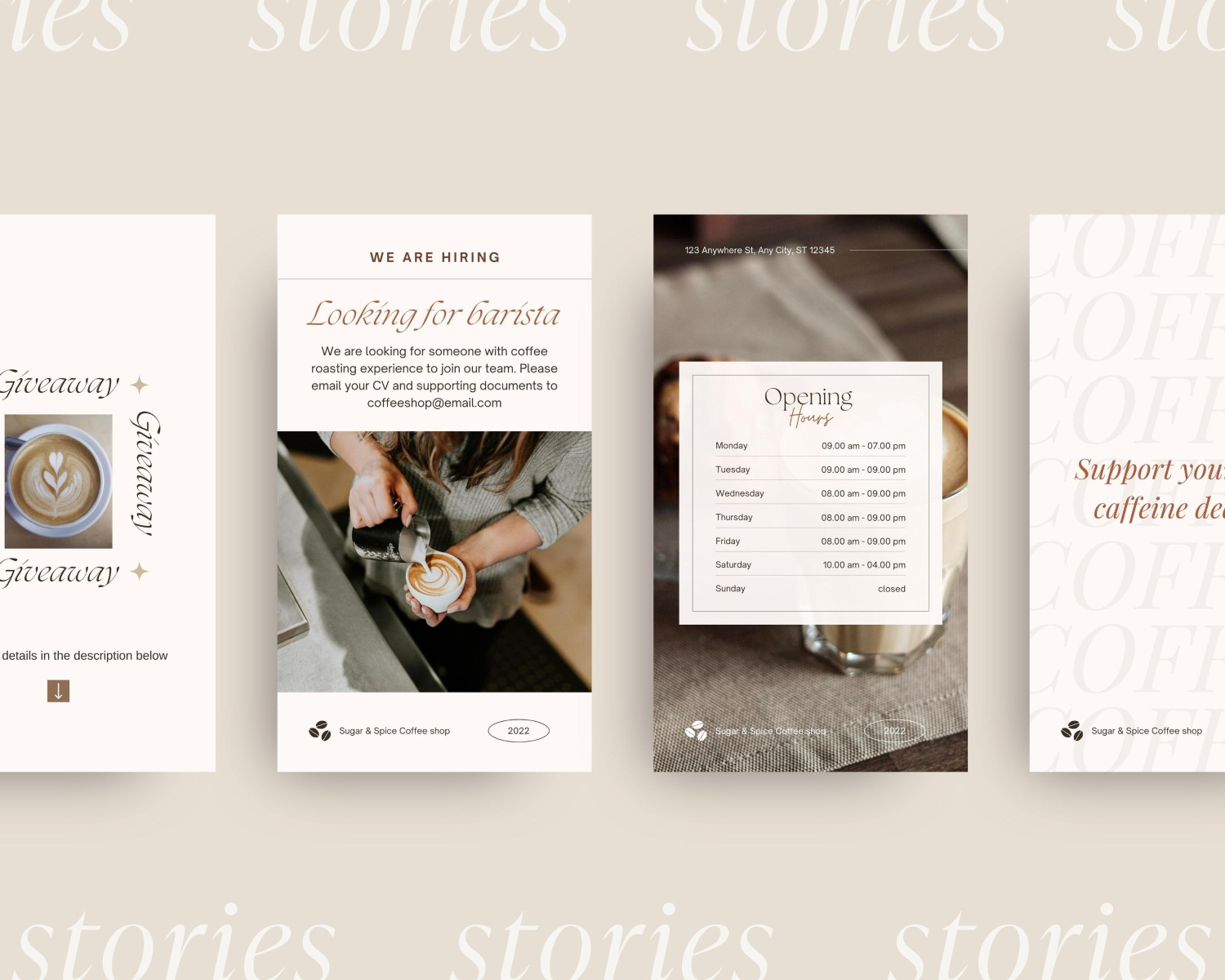 Instagram Coffee Posts - Atriel