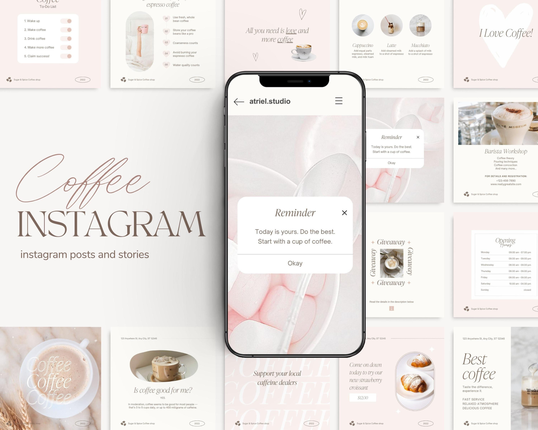 Instagram Coffee Templates - Atriel