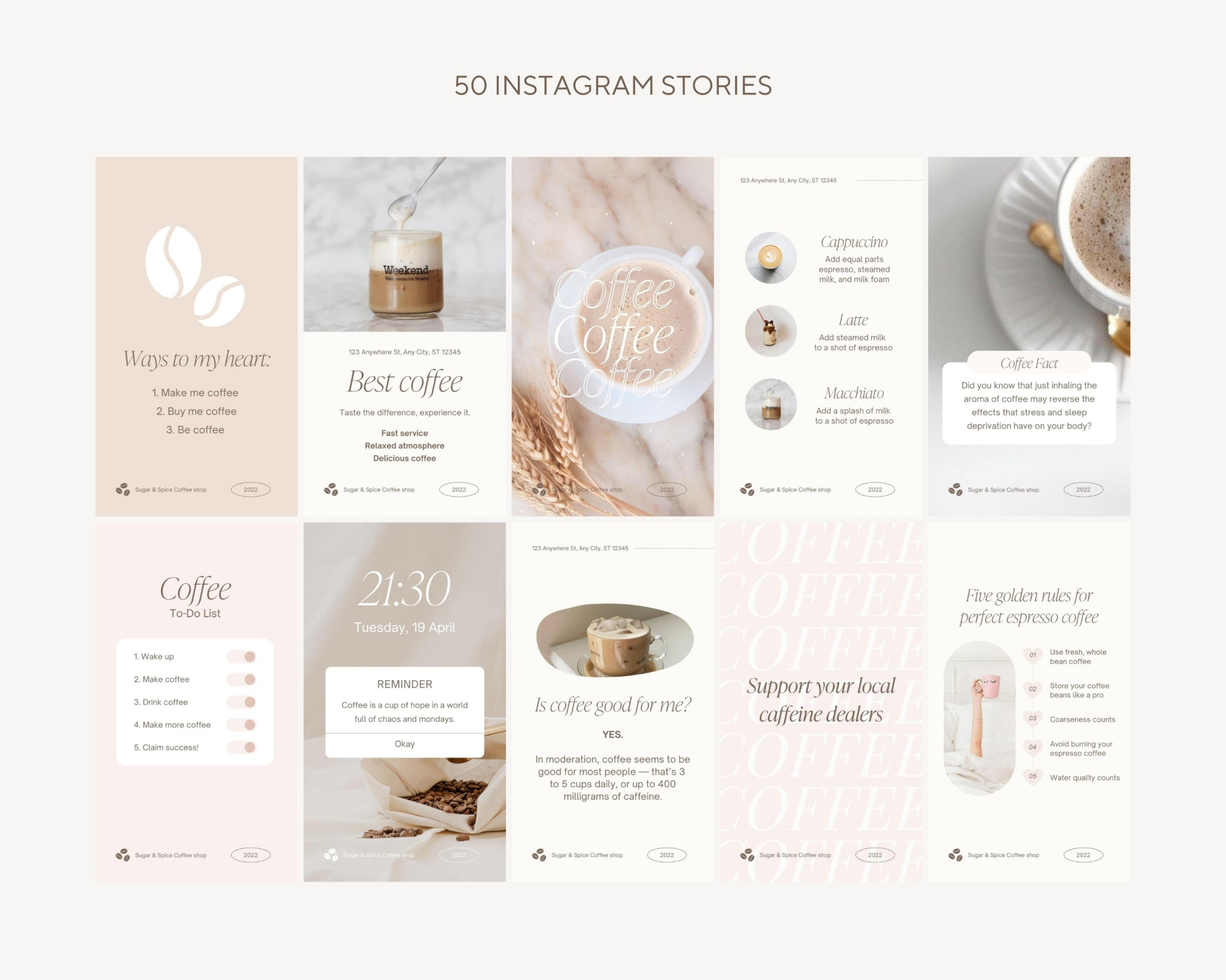 Instagram Coffee Templates - Atriel