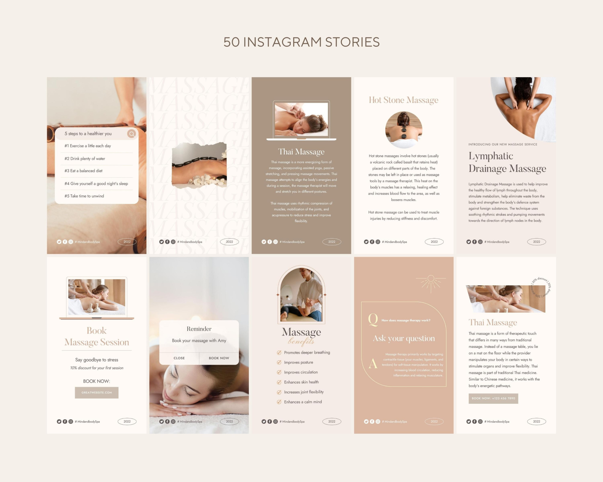 Instagram Massage Posts - Atriel