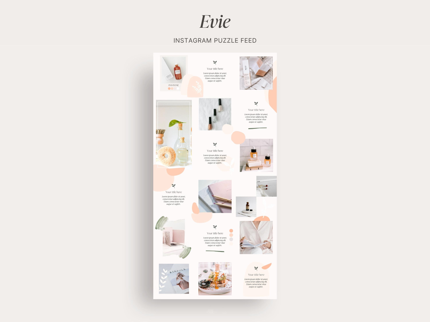 Instagram Puzzle Feed Canva - Atriel